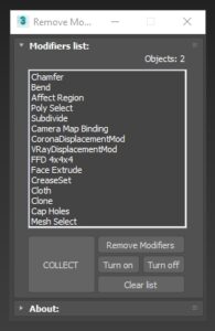 Remove Modifiers • ArchvizTools