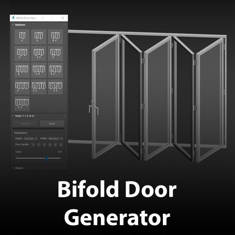 Bifold Door Generator • ArchvizTools